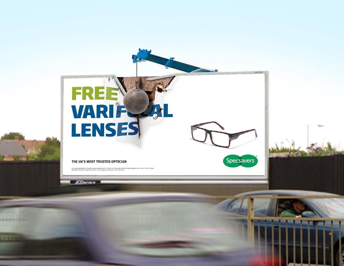 Specsavers re-creates its TV ad across billboards | News | Retail Week