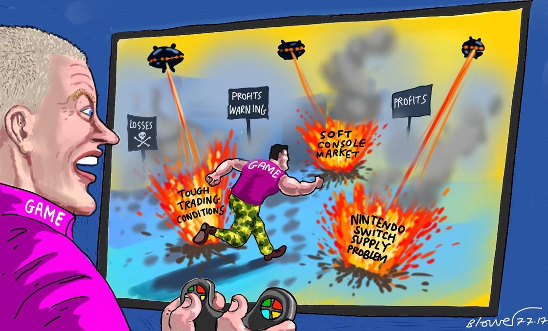 Blower’s retail cartoon: Game under attack | Cartoon | Retail Week