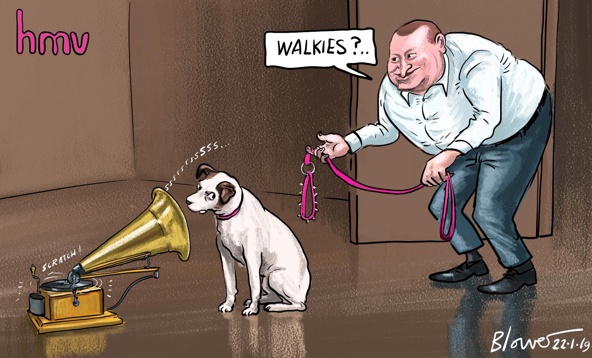 Retail cartoon: HMV gets a new master? | Cartoon | Retail Week