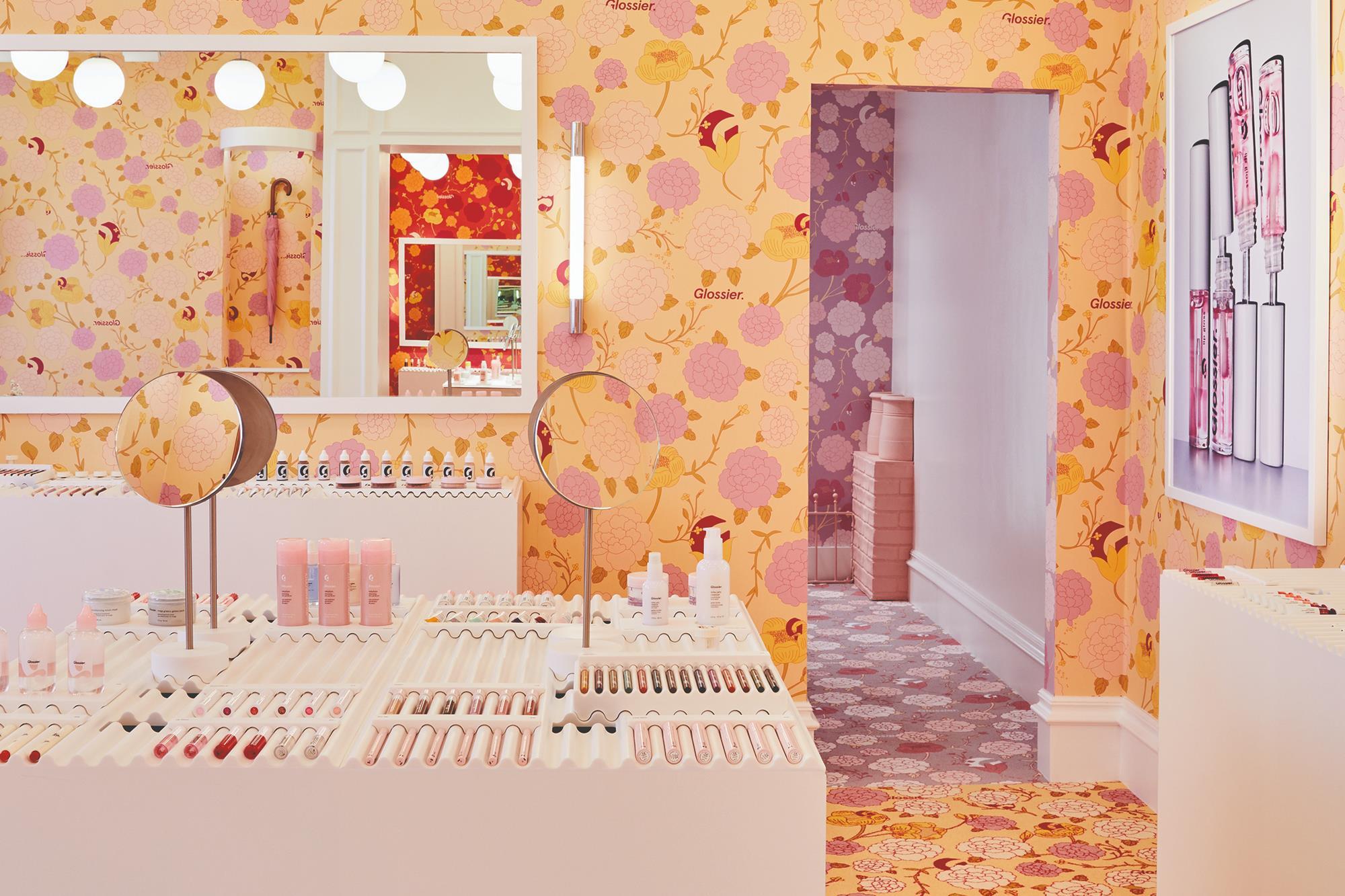 In pictures: Glossier unveils London pop-up store | Photo gallery ...