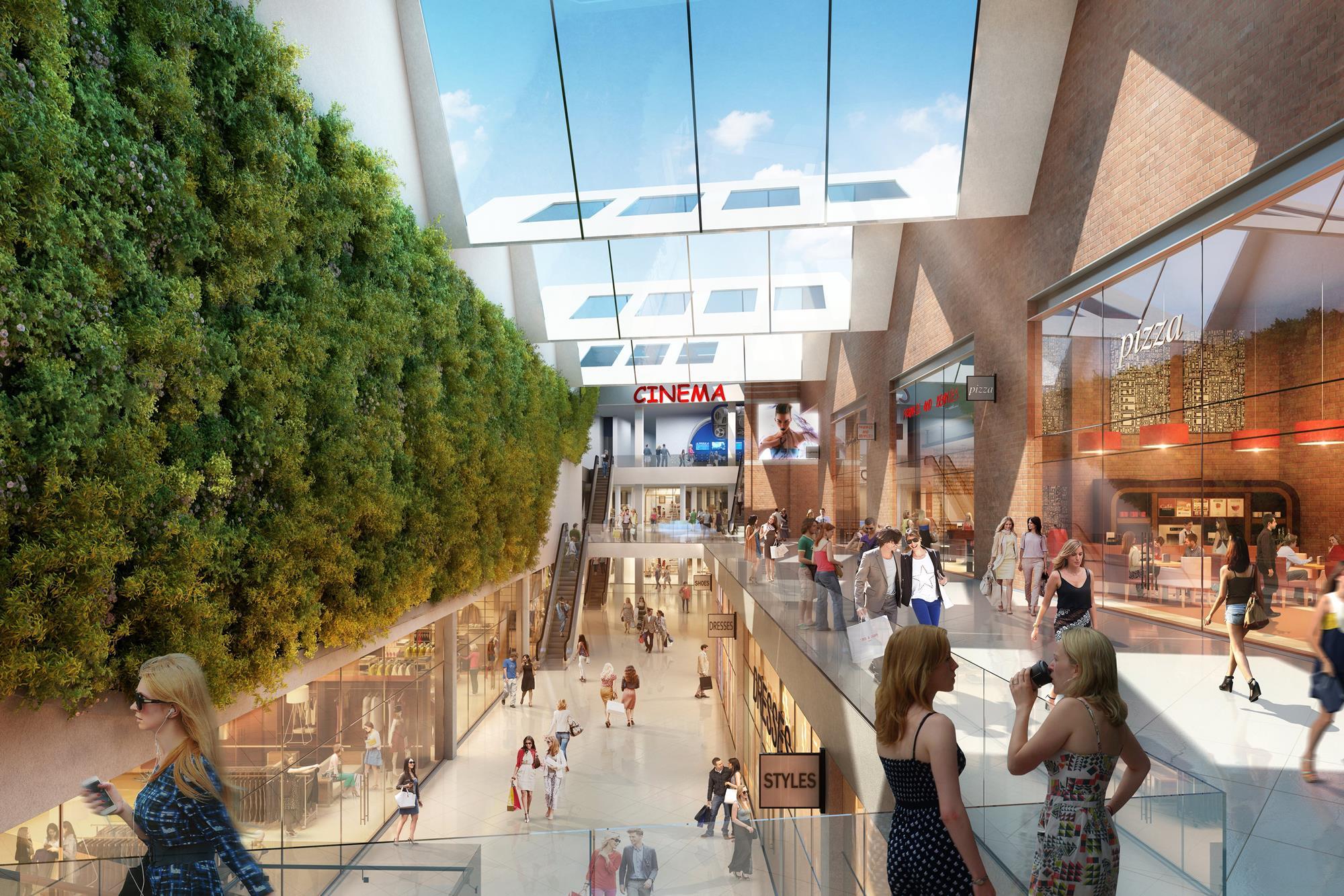 Royal Victoria Place's £70m retail and leisure extension gets green ...