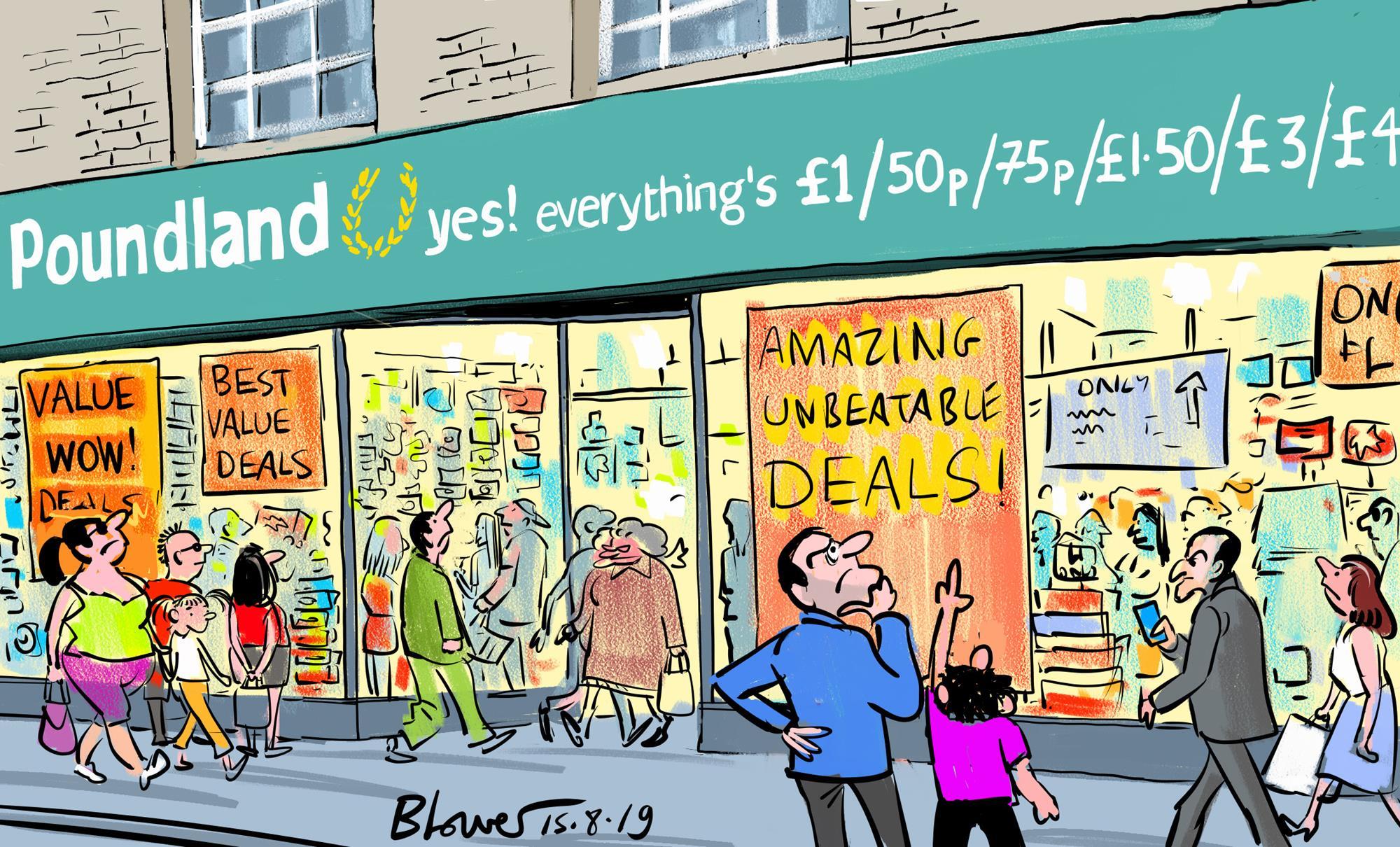 Retail cartoon: Poundland – what’s in a name? | Cartoon | Retail Week