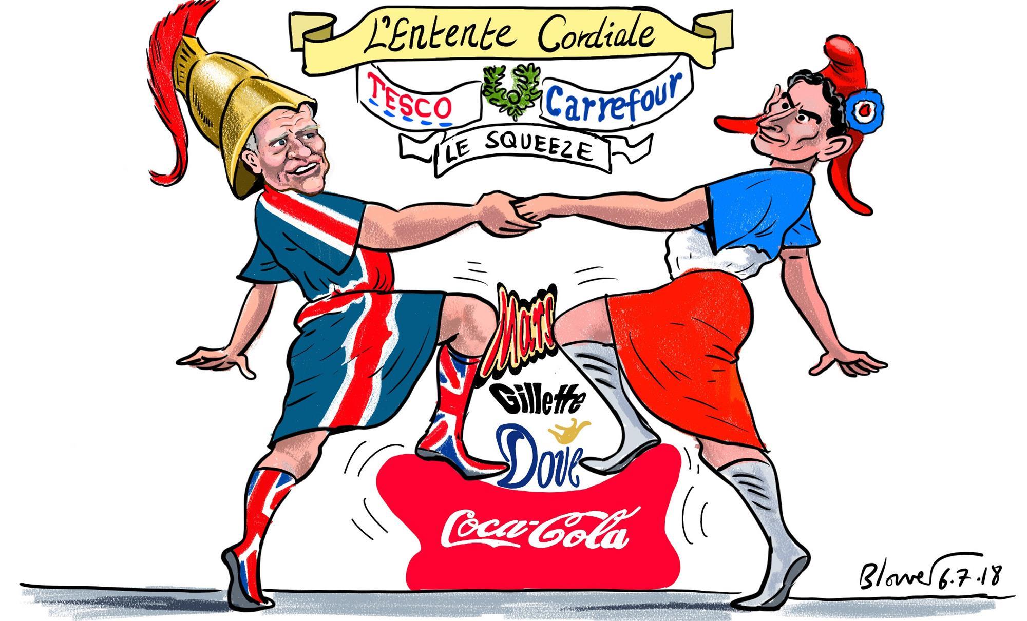 Retail cartoon: Tesco's French connection | Cartoon | Retail Week