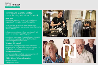 River Island: latest news, analysis and trading updates