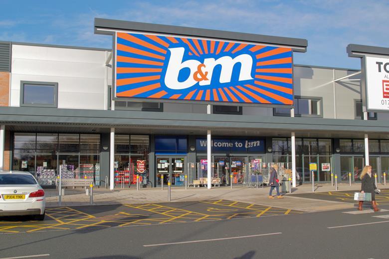 B&M has posted a quarterly sales rise but UK like-for-likes fall ...